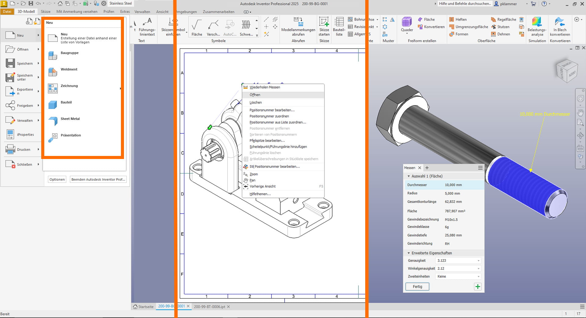 Neuerungen in Autodesk Inventor 2025.1: Ein Fokus auf ...